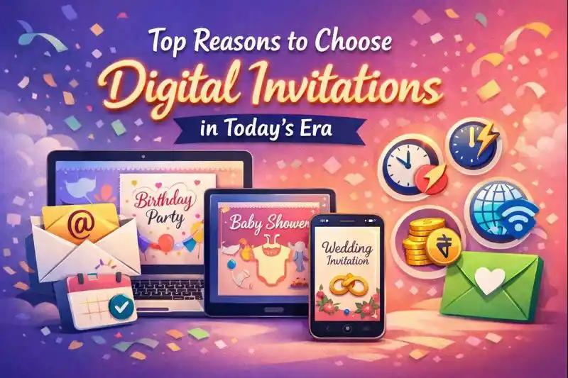 Top Reasons to Choose Digital Invitations in Today’s Era - Tricky Edu